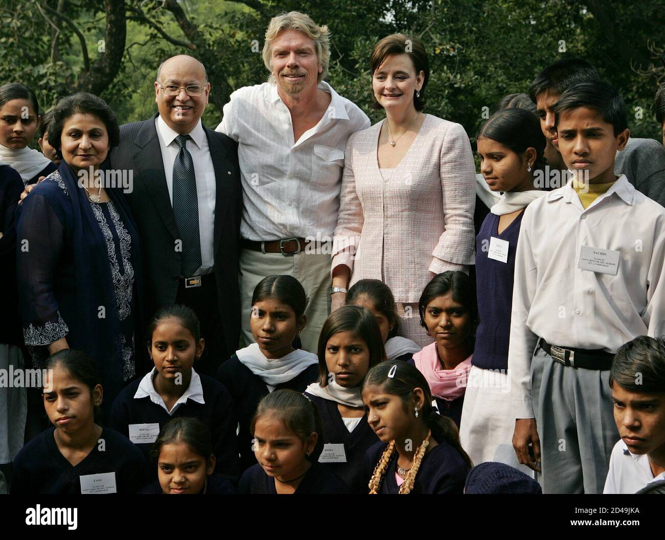 Children sir richard branson hi-res stock photography and images - Alamy