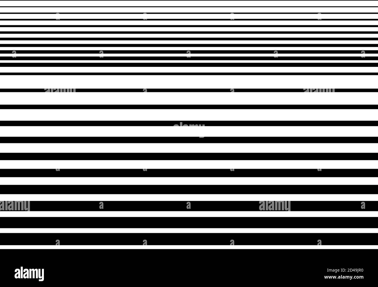 Halftone random horizontal straight parallel lines, stripes pattern and ...