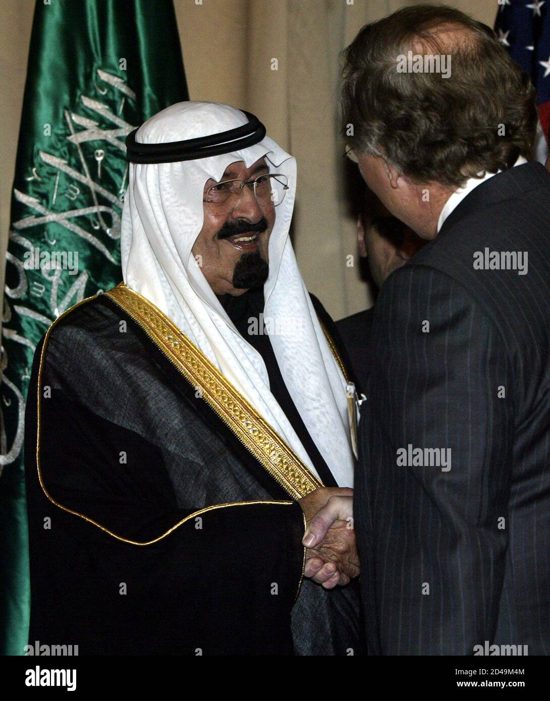 Crown prince abdullah of saudi arabia hi-res stock photography and ...