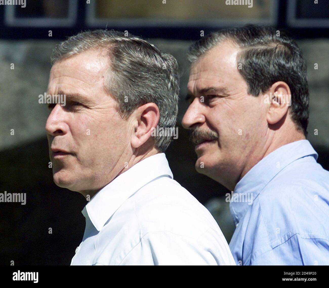 Mexico trip president bush hi-res stock photography and images - Alamy