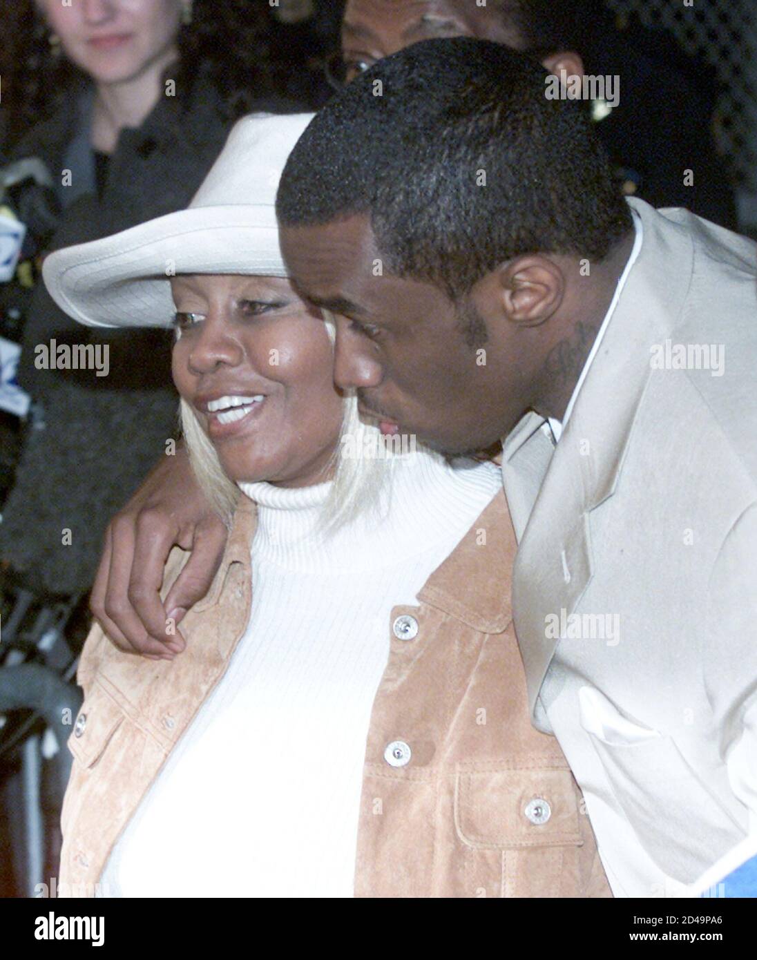 Sean combs with mother hi-res stock photography and images - Alamy