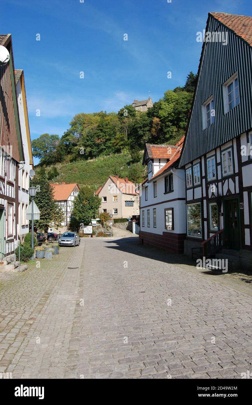 The old town of Schwalenberg, Germany Stock Photo - Alamy