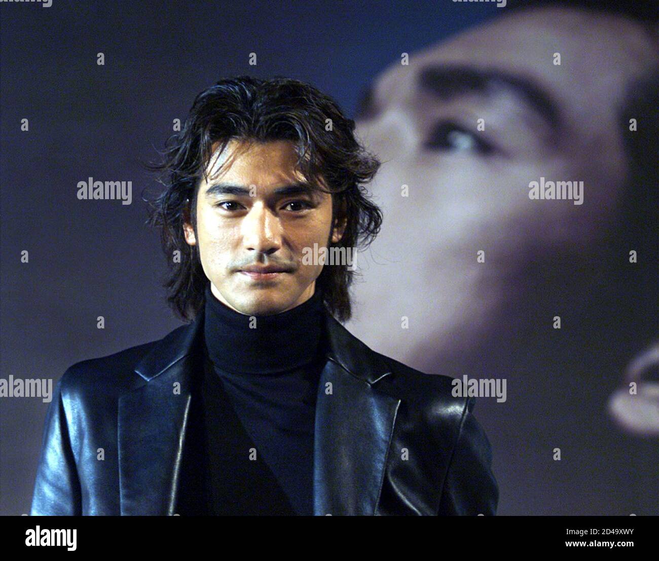 Japanese actor takeshi kaneshiro poses hi-res stock photography and ...