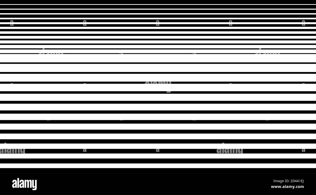 Halftone random horizontal straight parallel lines, stripes pattern and ...