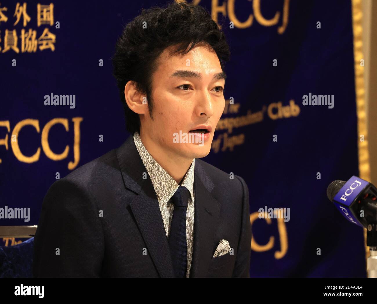 Tokyo, Japan. 9th Oct, 2020. Japanese actor and former member of the ...