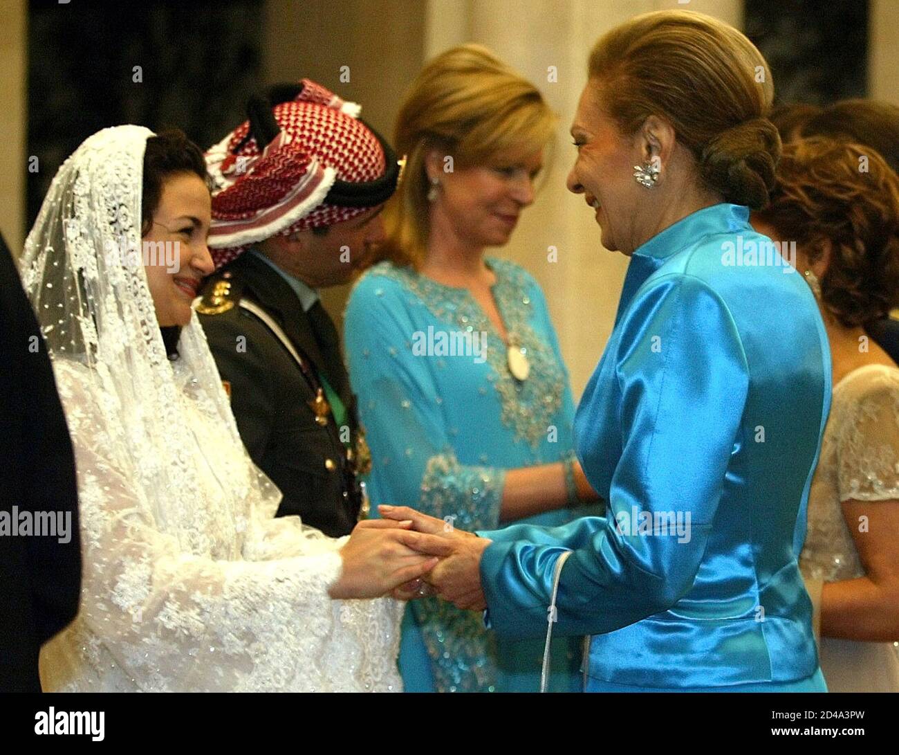 Queen noor of jordan wedding hi-res stock photography and images - Alamy