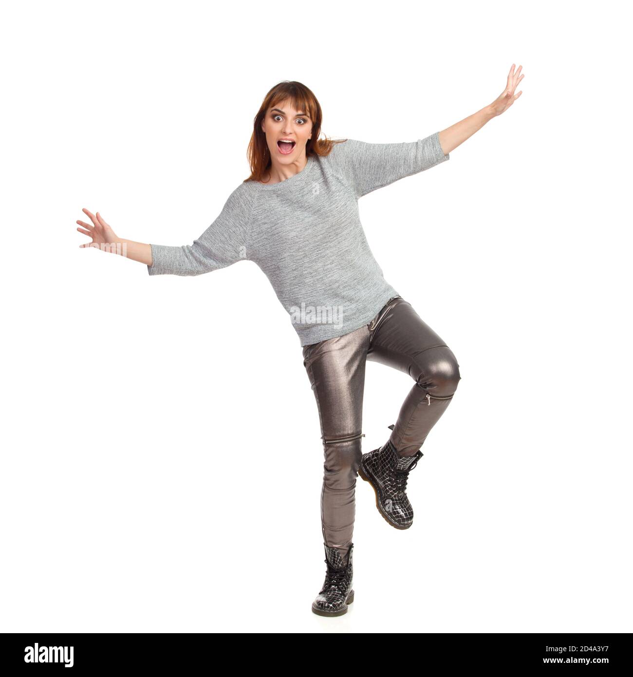 Black Woman Scared Cut Out Stock Images & Pictures - Alamy