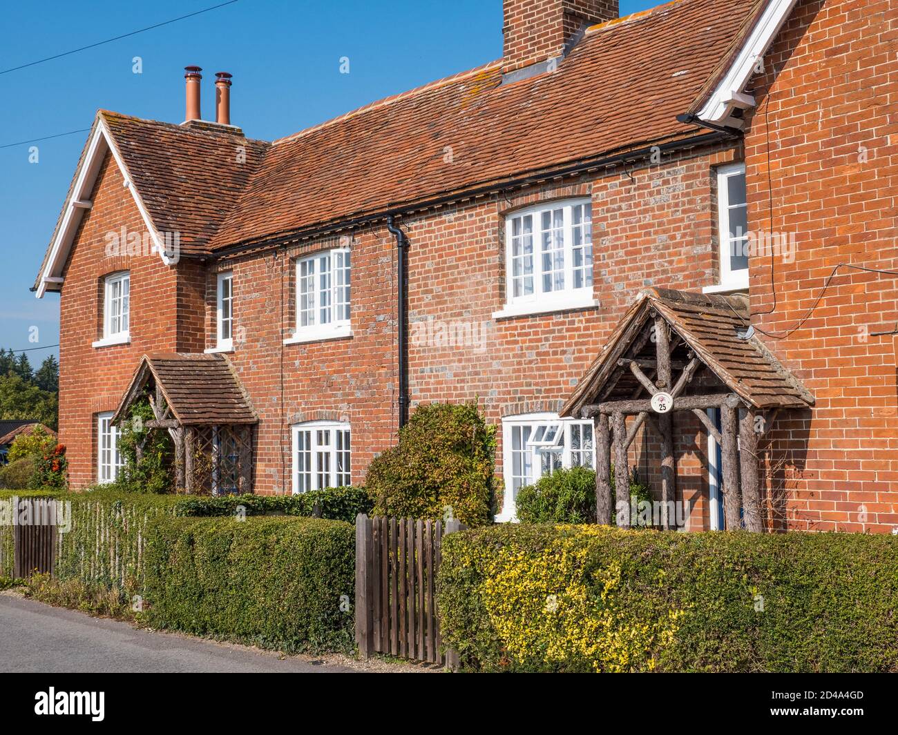 Englefield Village, Englefield Estate, Berkshire, England, UK, GB Stock ...