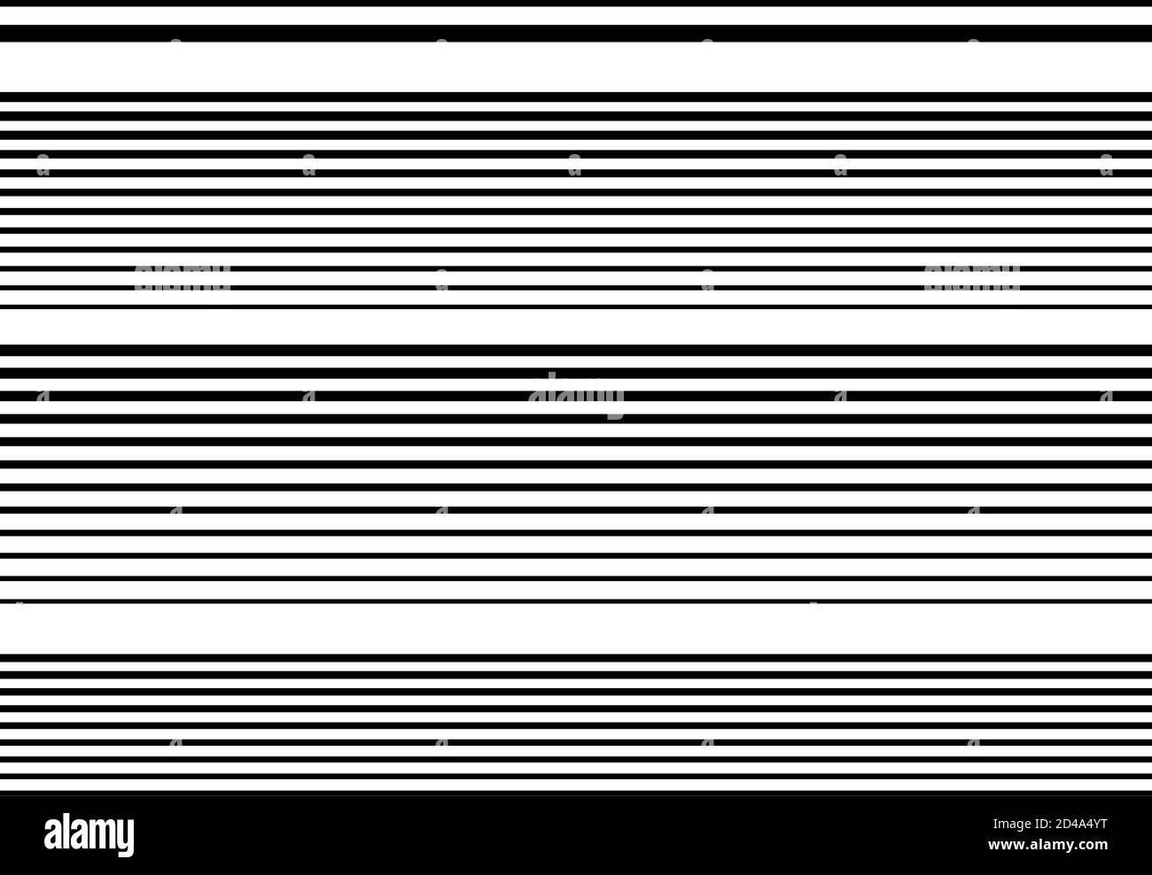 Halftone random horizontal straight parallel lines, stripes pattern and ...
