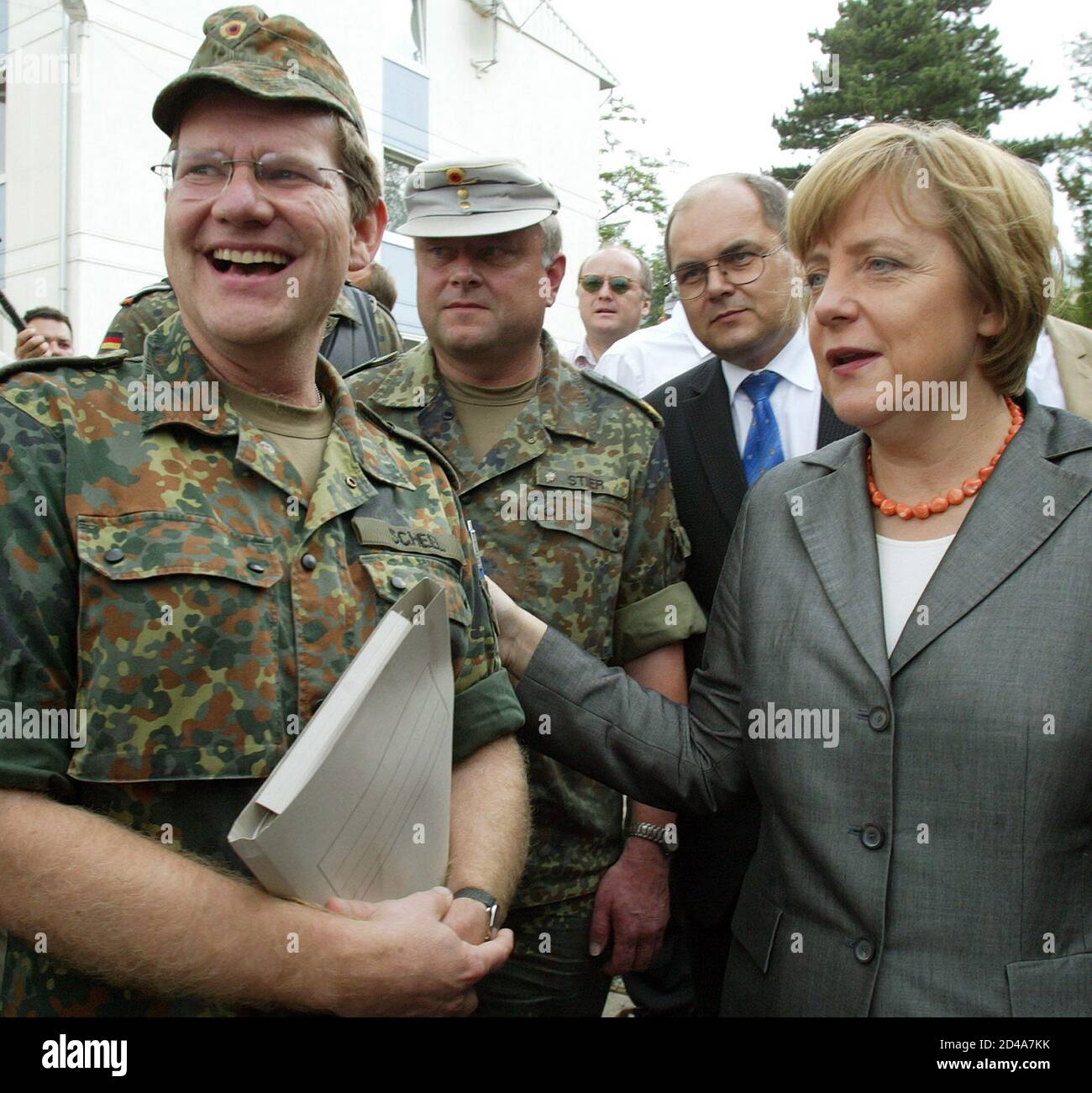 German opposition leader angela merkel hi-res stock photography and ...