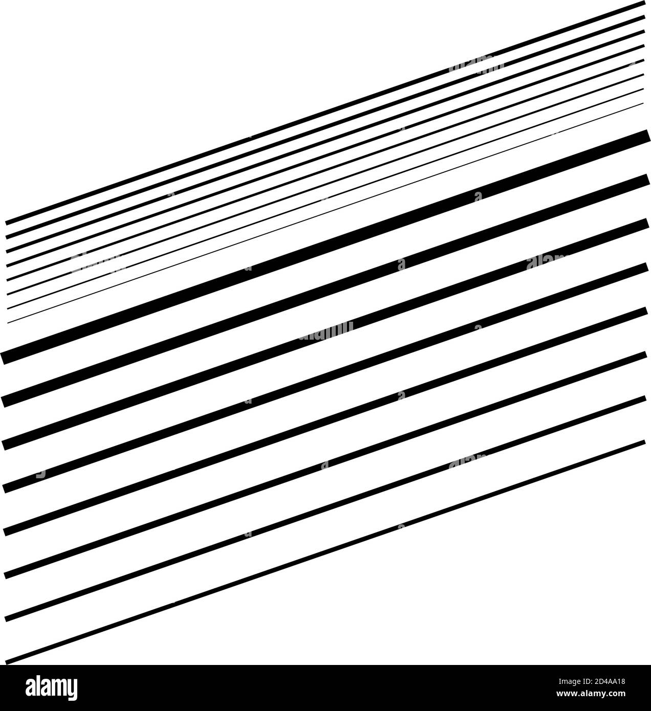 Dynamic diagonal and slanting lines element. oblique, skew and tilted ...