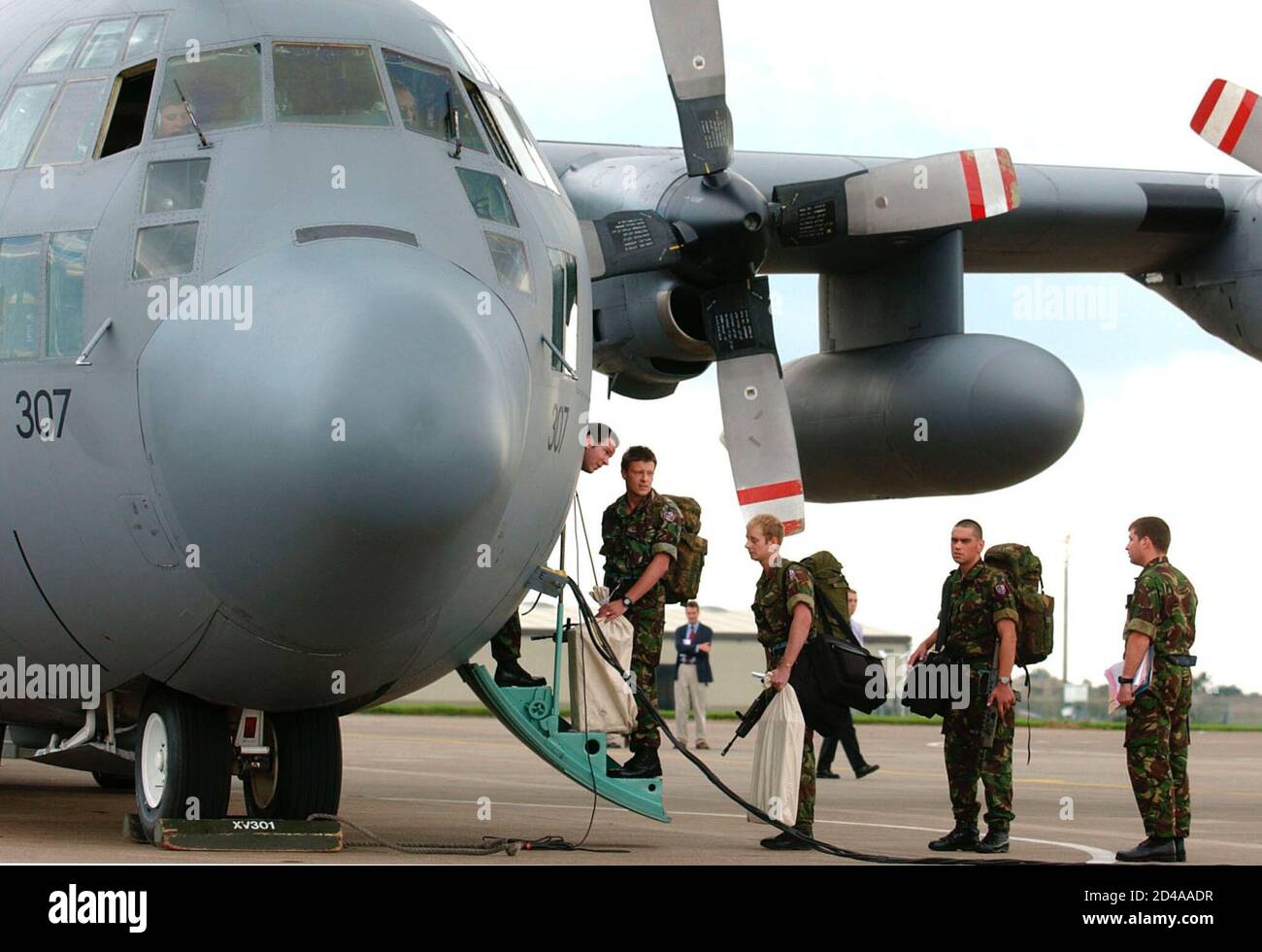 British troops from the 16th air assault brigade hi-res stock ...