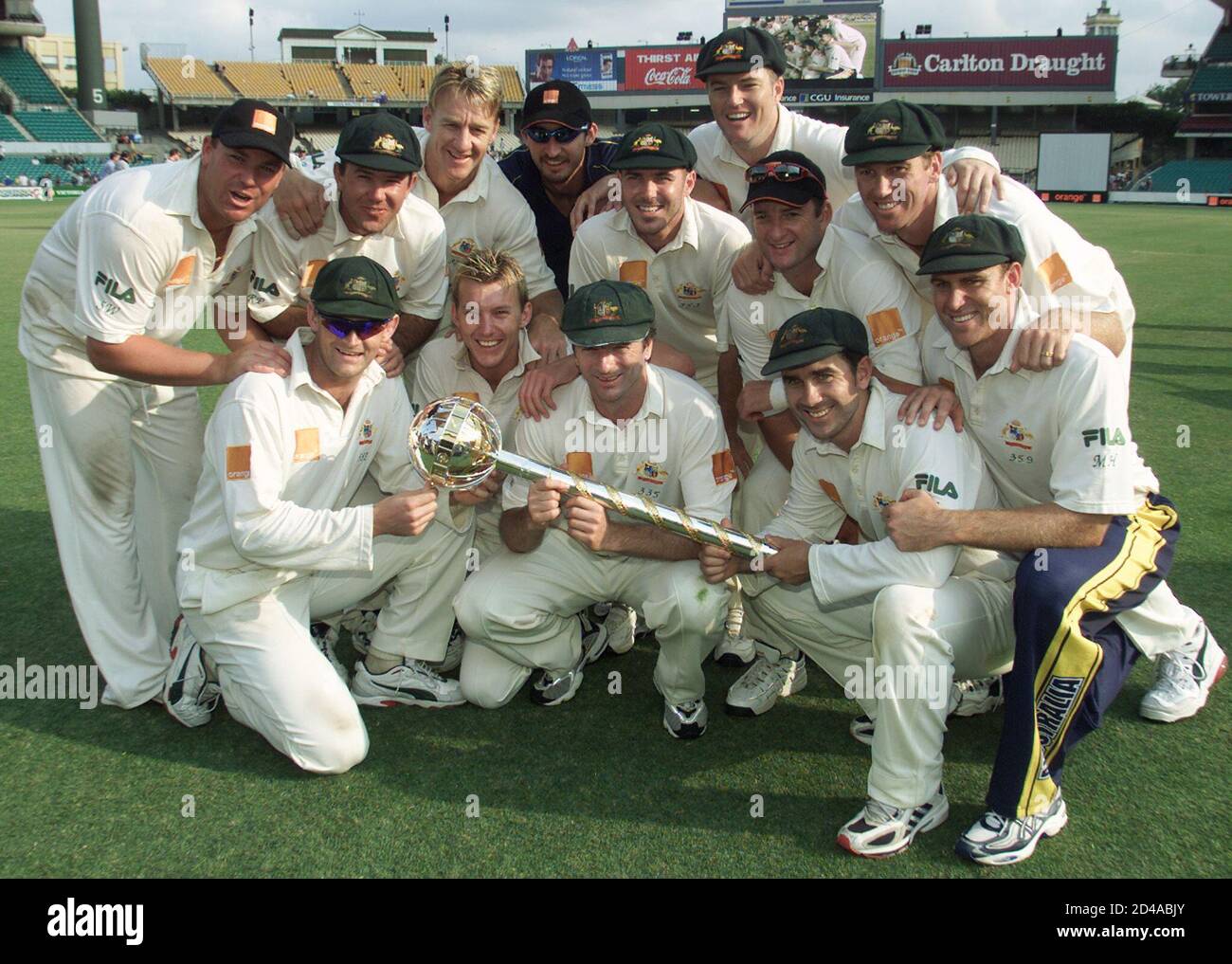 The icc test championship trophy hi-res stock photography and images ...