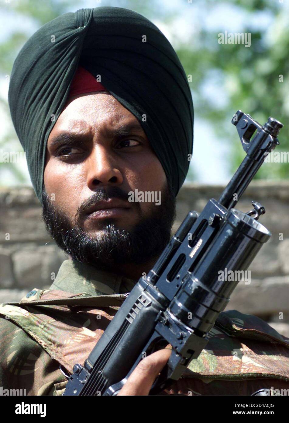 Sikh Soldier Of The Indian Army High Resolution Stock Photography and ...