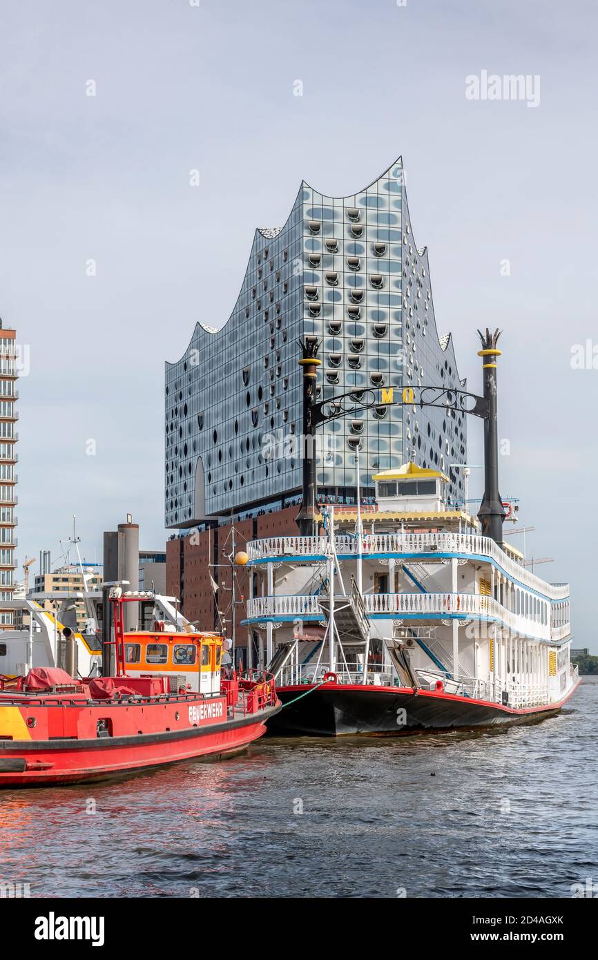 The Elbphilharmonie is a concert hall in the HafenCity quarter of ...