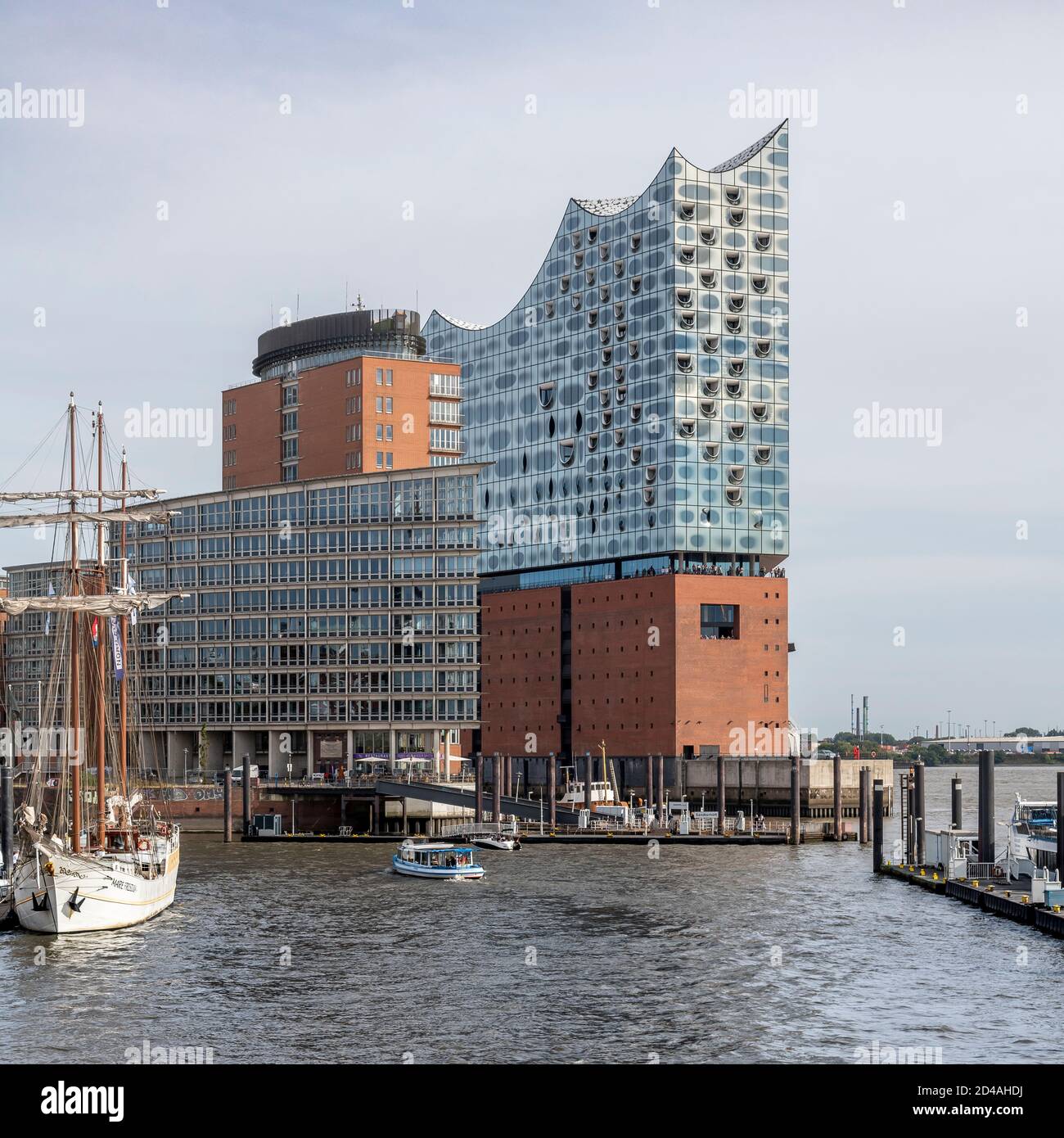 The Elbphilharmonie is a concert hall in the HafenCity quarter of ...