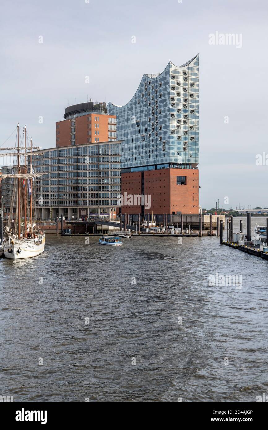 The Elbphilharmonie is a concert hall in the HafenCity quarter of ...
