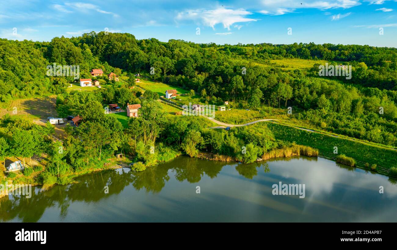 Meadow Riverside Forest High Resolution Stock Photography and Images ...