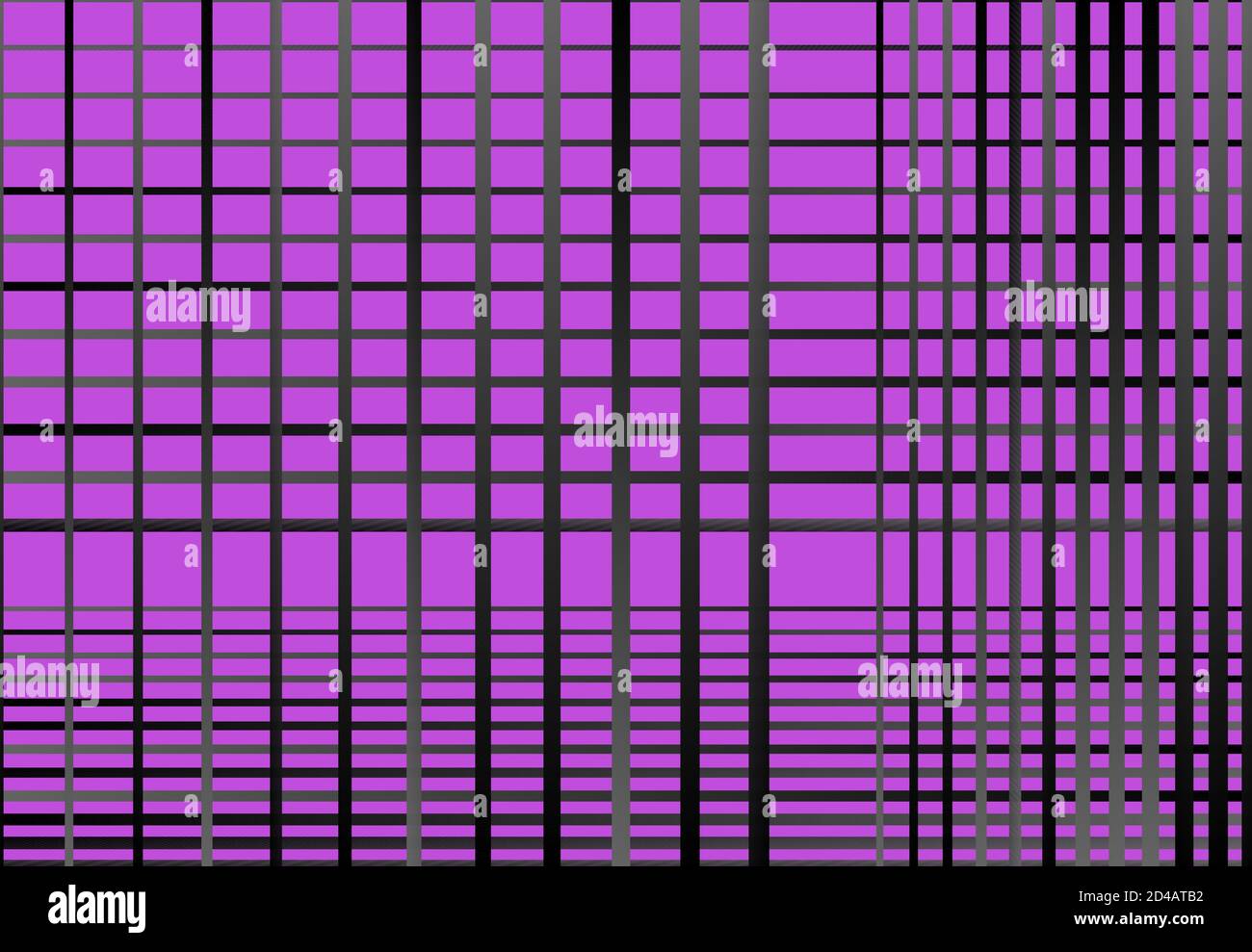Colorful, black gradient grid, mesh, lattice or grille. Intersected ...