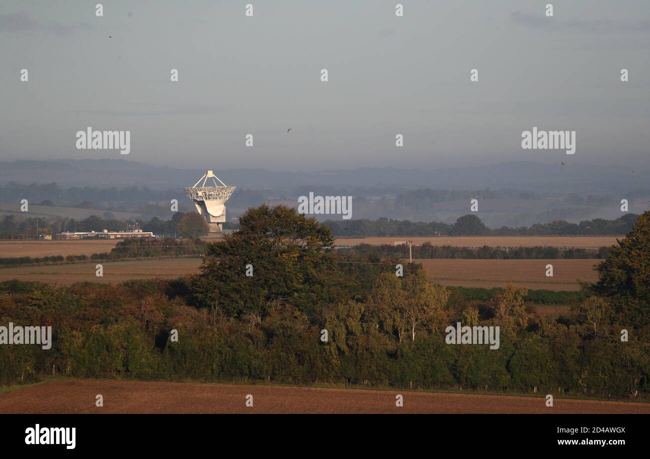Autumn colours on display around Chilbolton Observatory in Hampshire ...