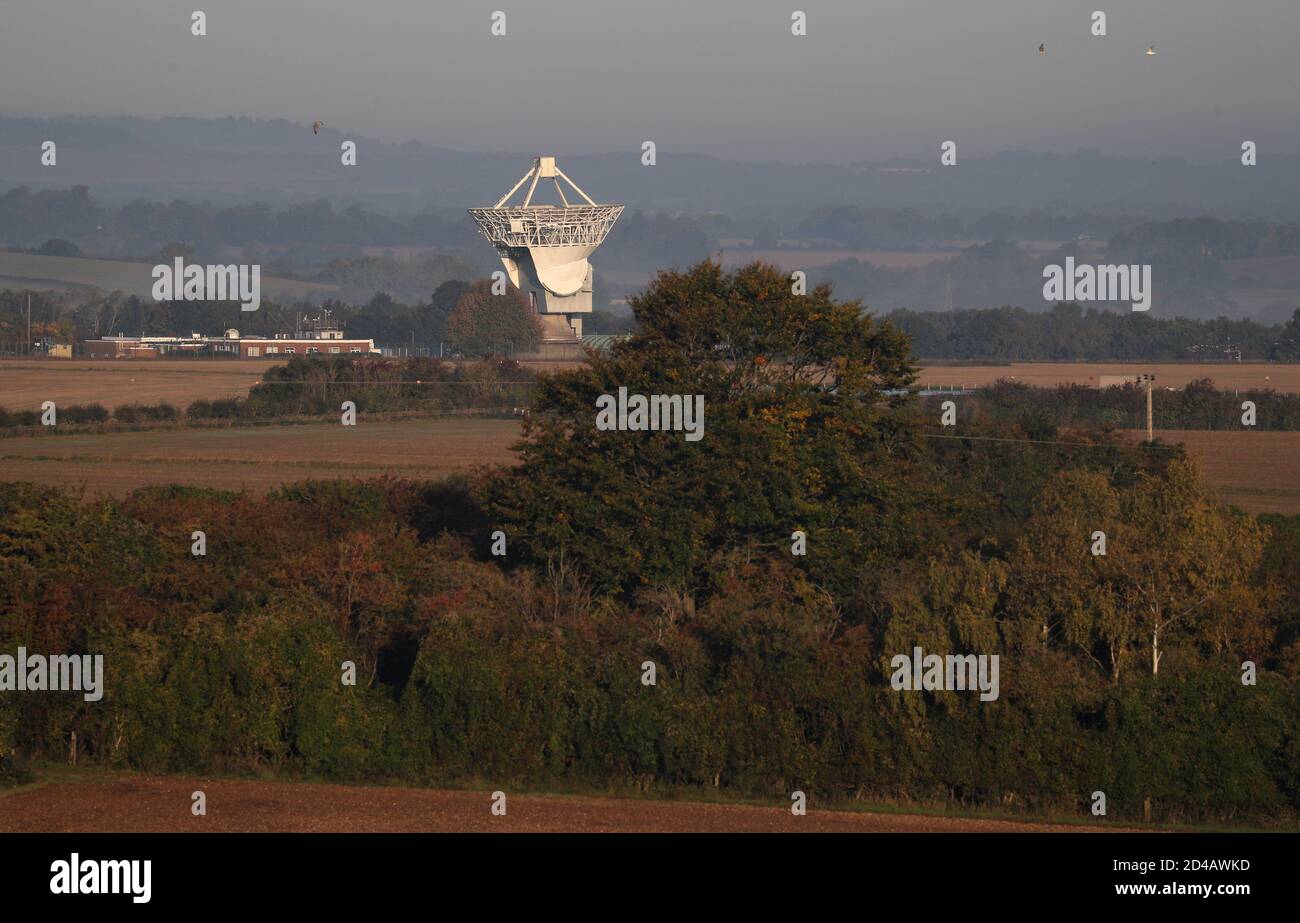 Autumn colours on display around Chilbolton Observatory in Hampshire ...