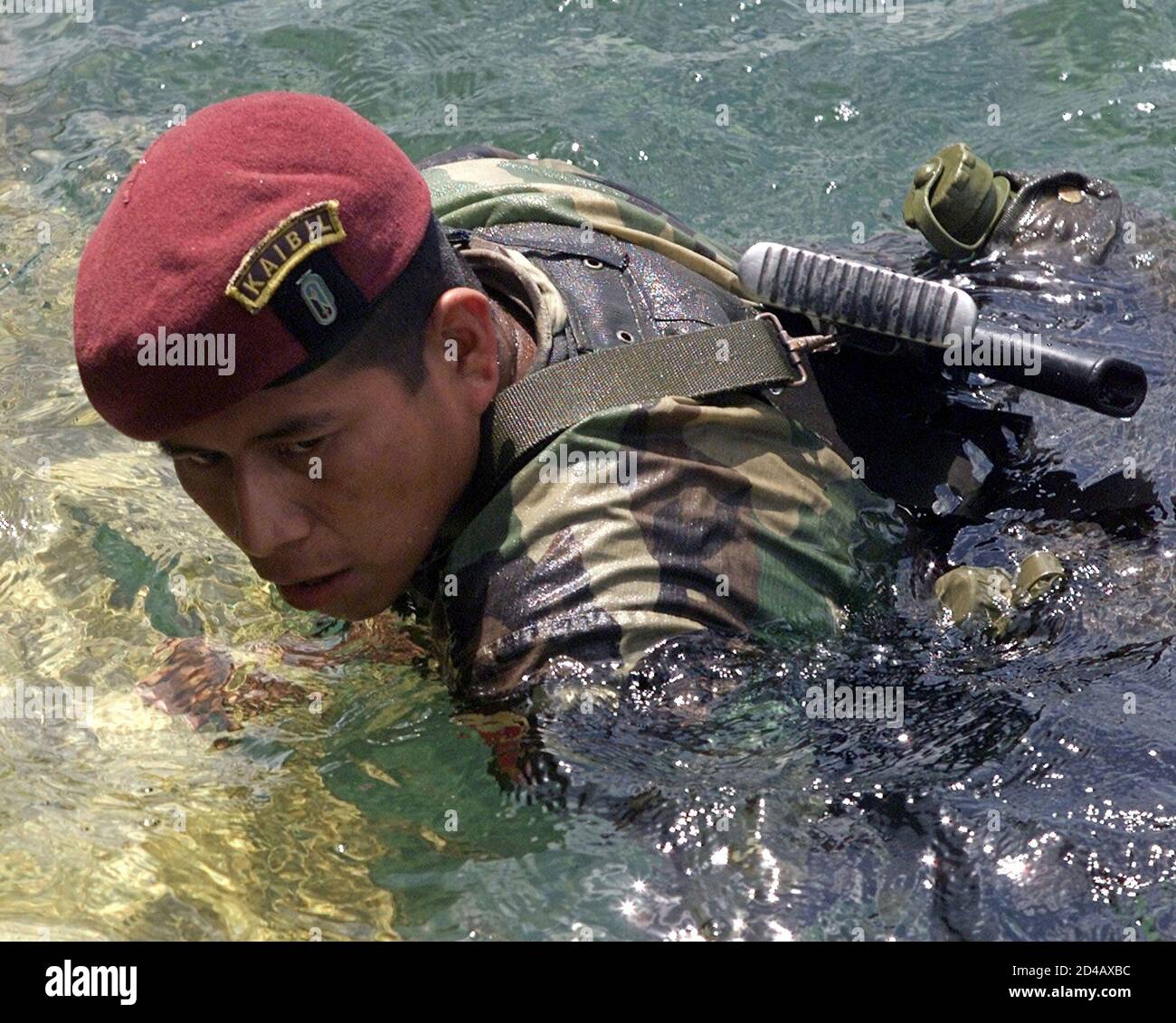Camouflage beret hi-res stock photography and images - Alamy