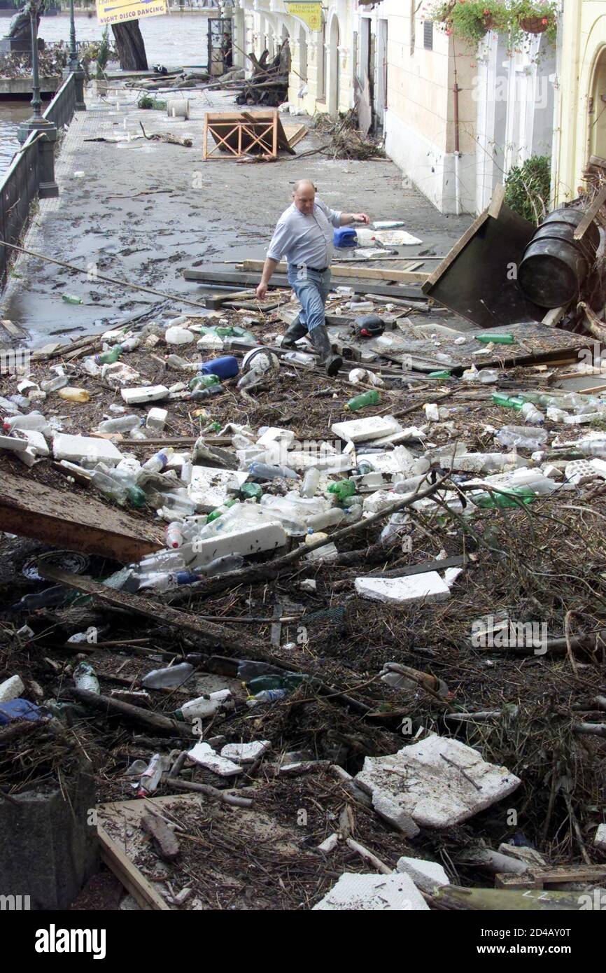 Prague floods hi-res stock photography and images - Alamy