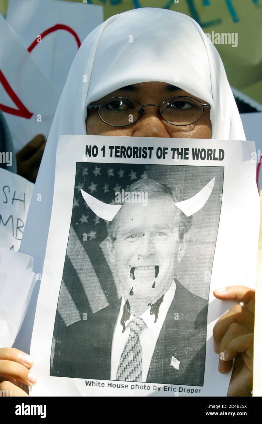 George bush muslim leaders hi-res stock photography and images - Alamy