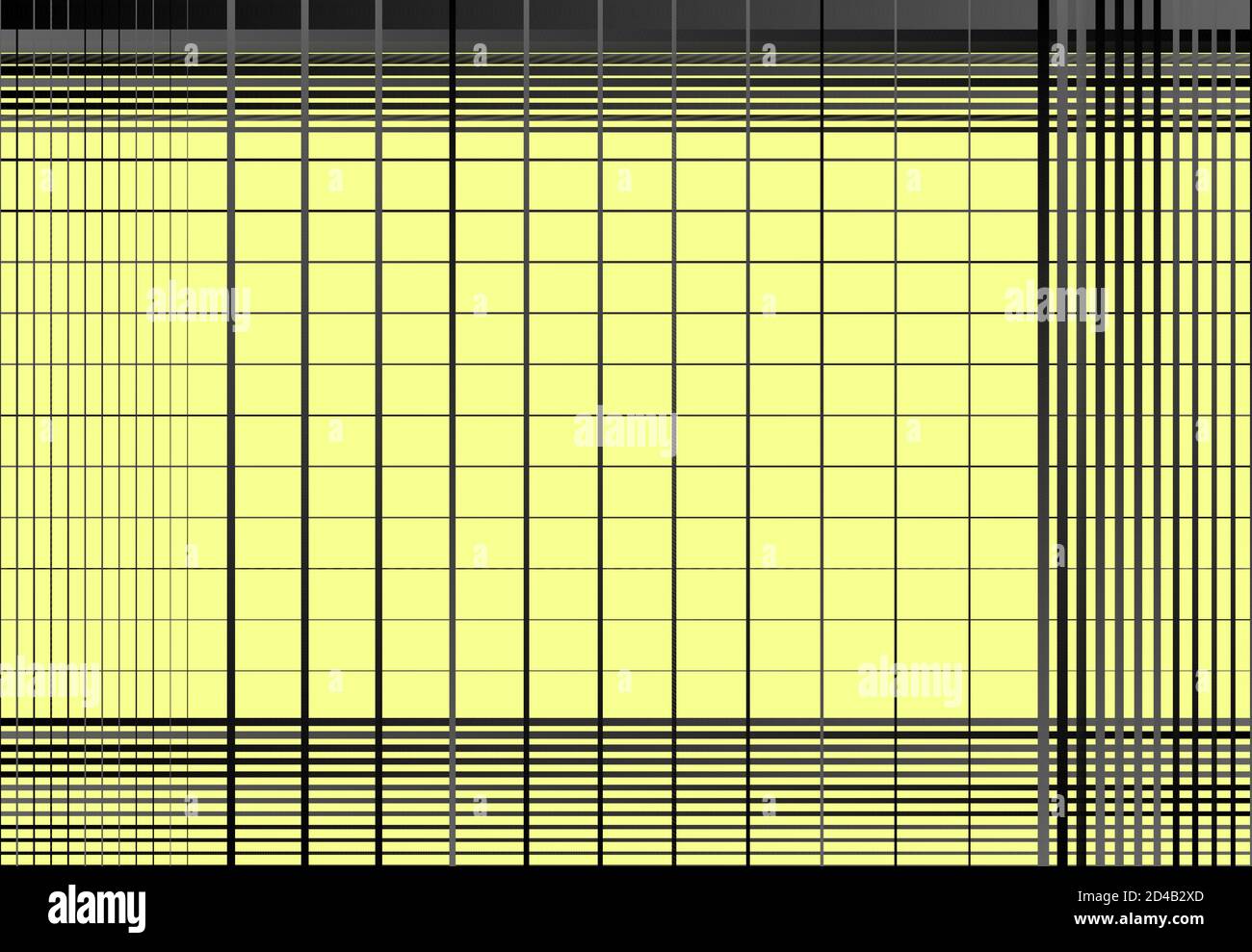 Colorful, black gradient grid, mesh, lattice or grille. Intersected ...