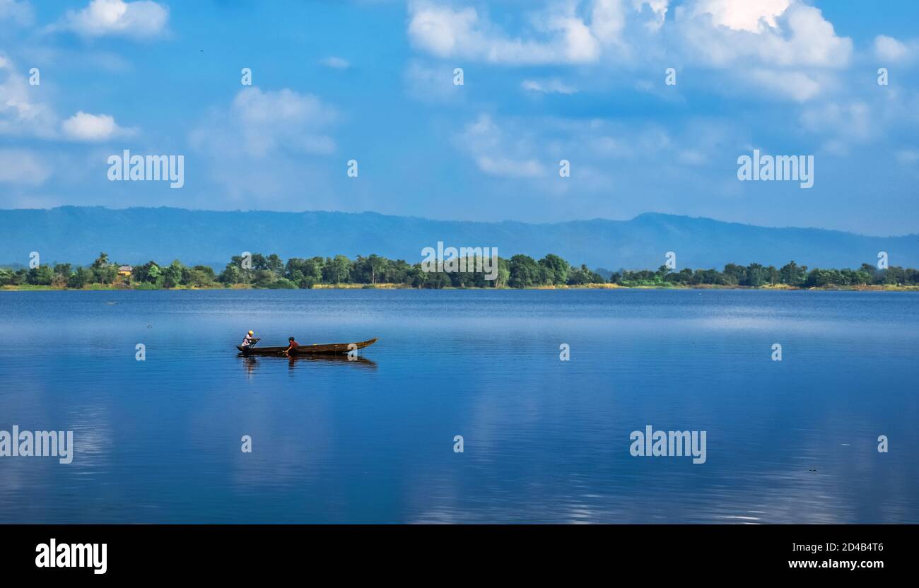 Boat on Naf River, Bangladesh and Myanma Stock Photo - Alamy
