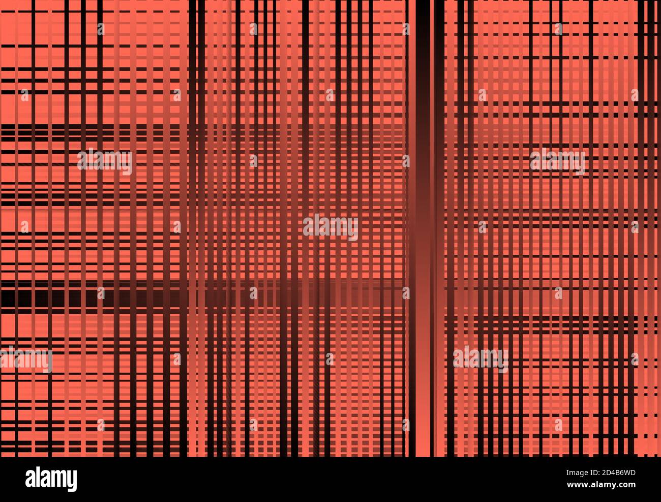 Colorful, black gradient grid, mesh, lattice or grille. Intersected ...