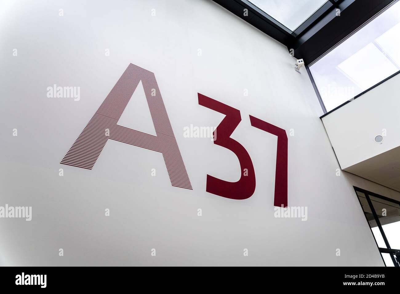 Sign at Gate A37 of the new Berlin Brandenburg Airport Stock Photo - Alamy