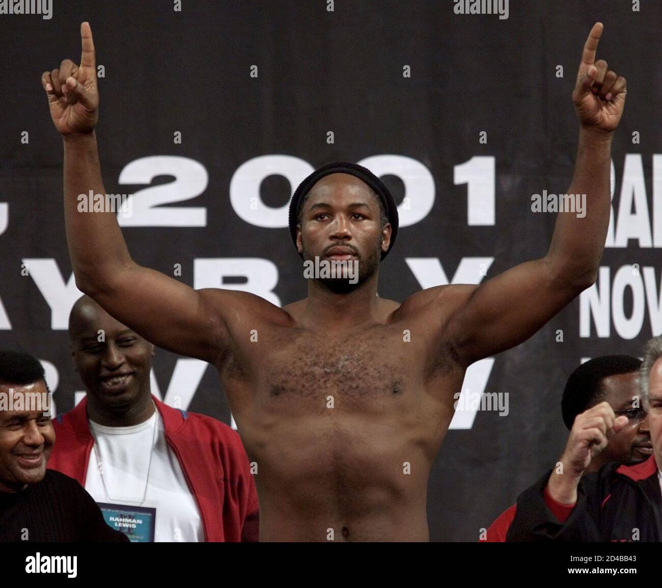 Lennox Lewis Rahman 2001 High Resolution Stock Photography and Images ...