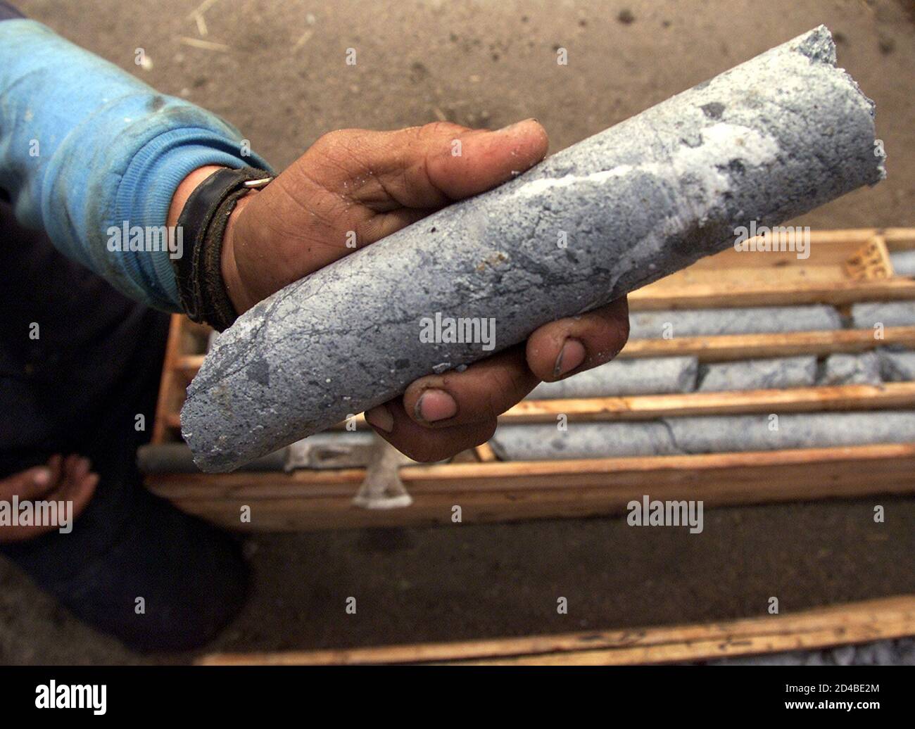 Drill core sample hi-res stock photography and images - Alamy
