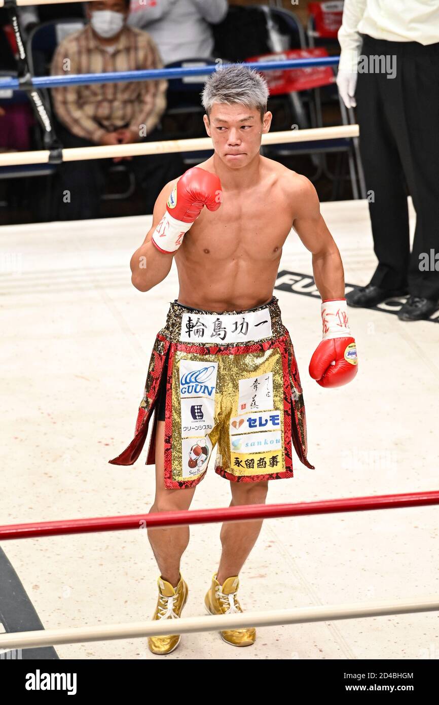 Tokyo, Japan. 8th Oct, 2020. Hiroaki Teshigawara (JPN) Boxing : OPBF ...