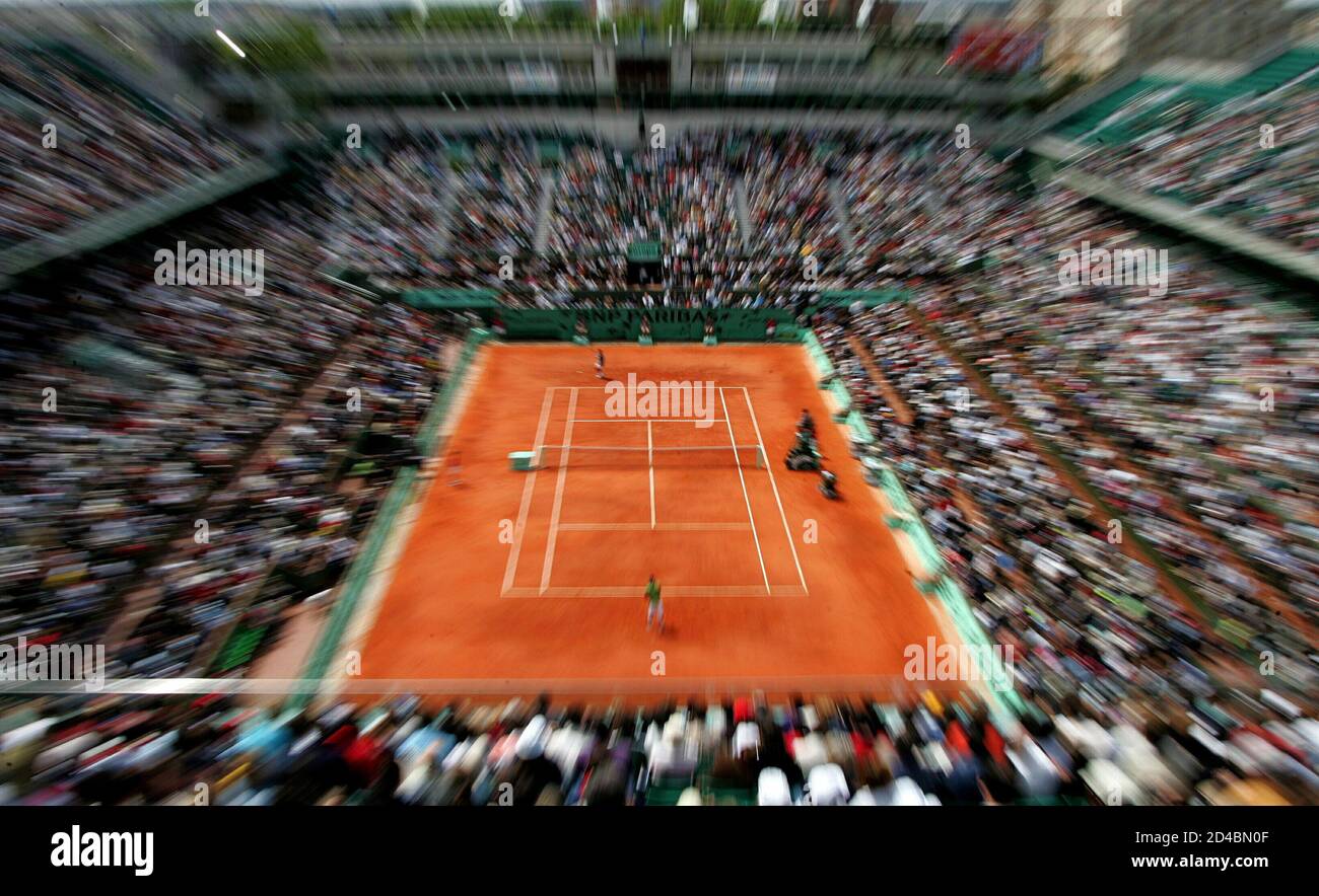 Roland garros aerial hi-res stock photography and images - Alamy