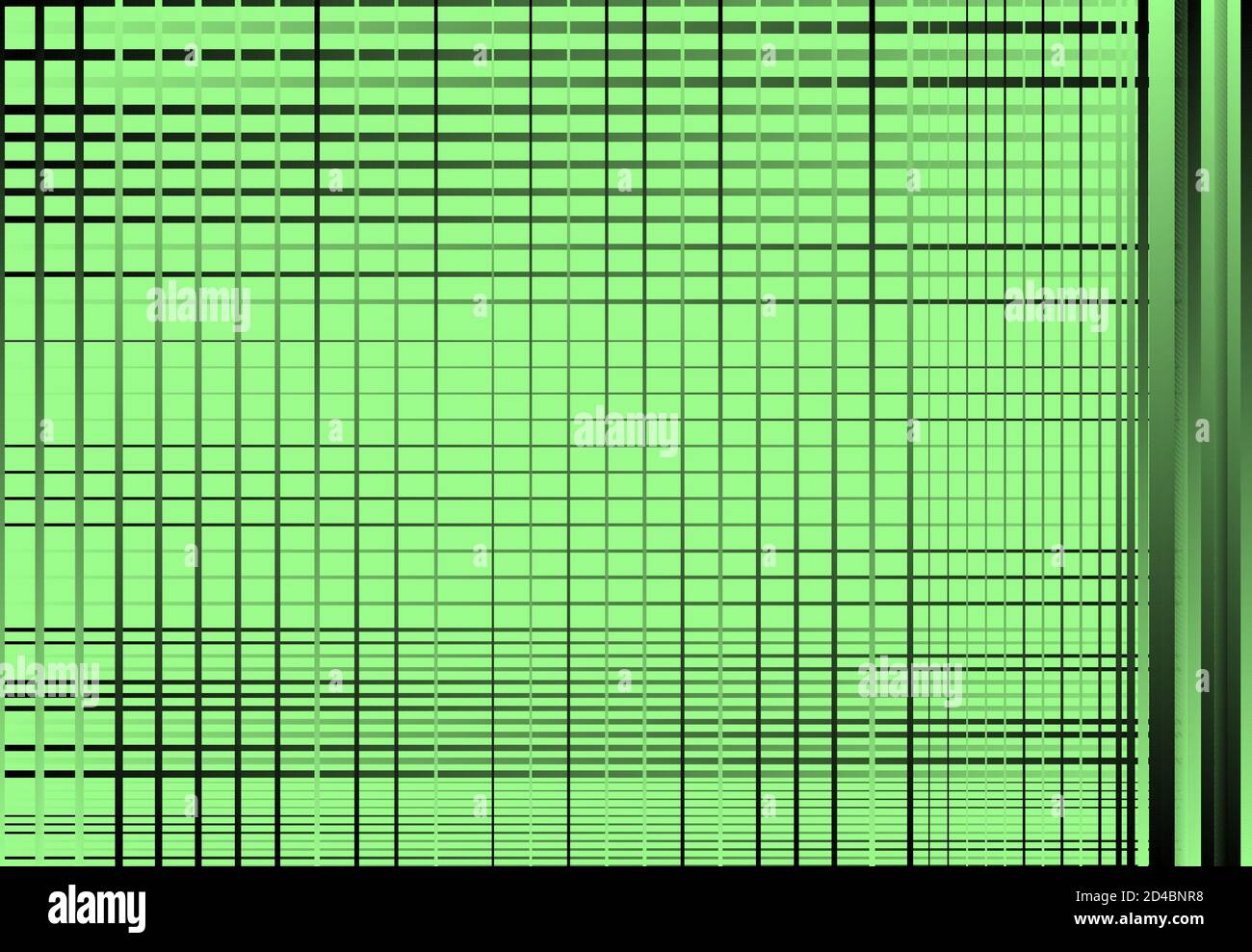 Colorful, black gradient grid, mesh, lattice or grille. Intersected ...