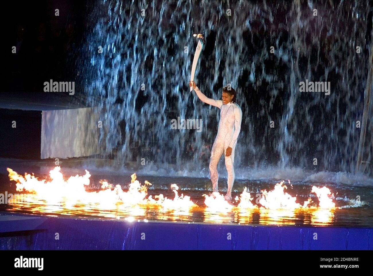 Cathy freeman opening ceremony hi-res stock photography and images - Alamy