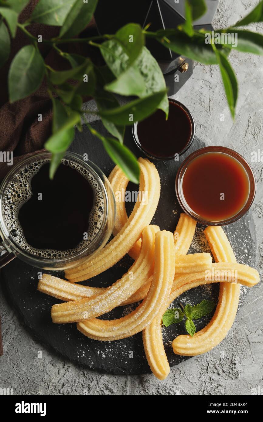 Churros texture hi-res stock photography and images - Alamy