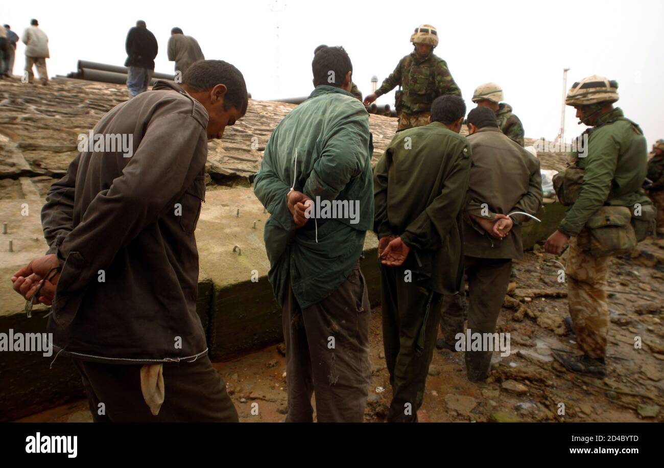 Iraq war royal marines hi-res stock photography and images - Alamy