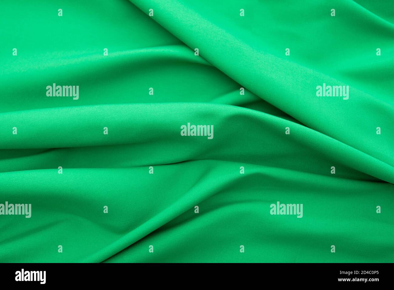 Wavy green fabric, cloth fabric texture or background, high resolution ...