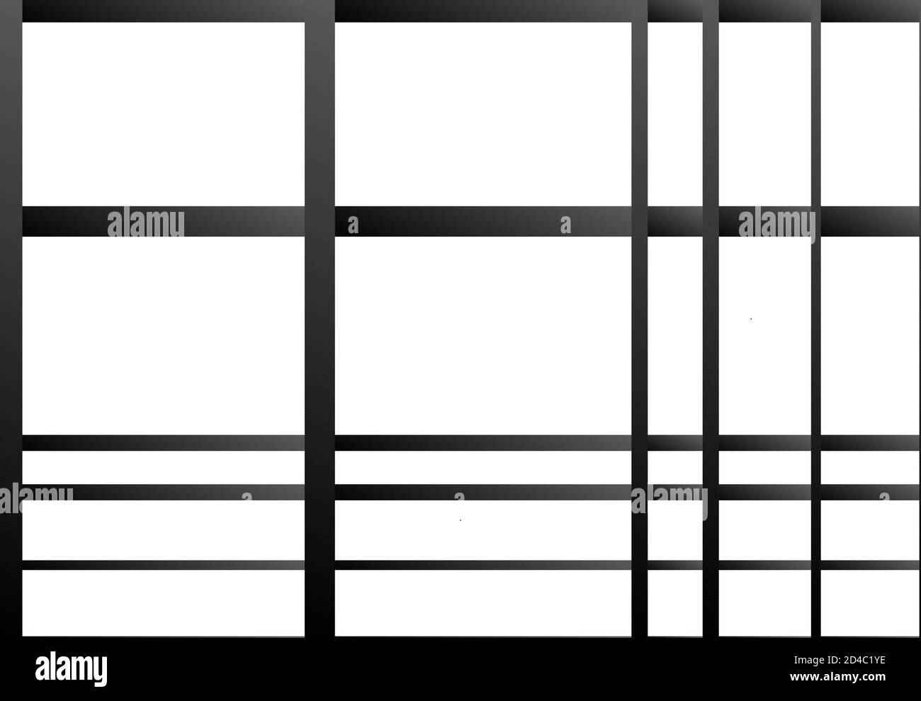 Mesh, grid, grill of overlapping, interlace, intersecting thin and ...