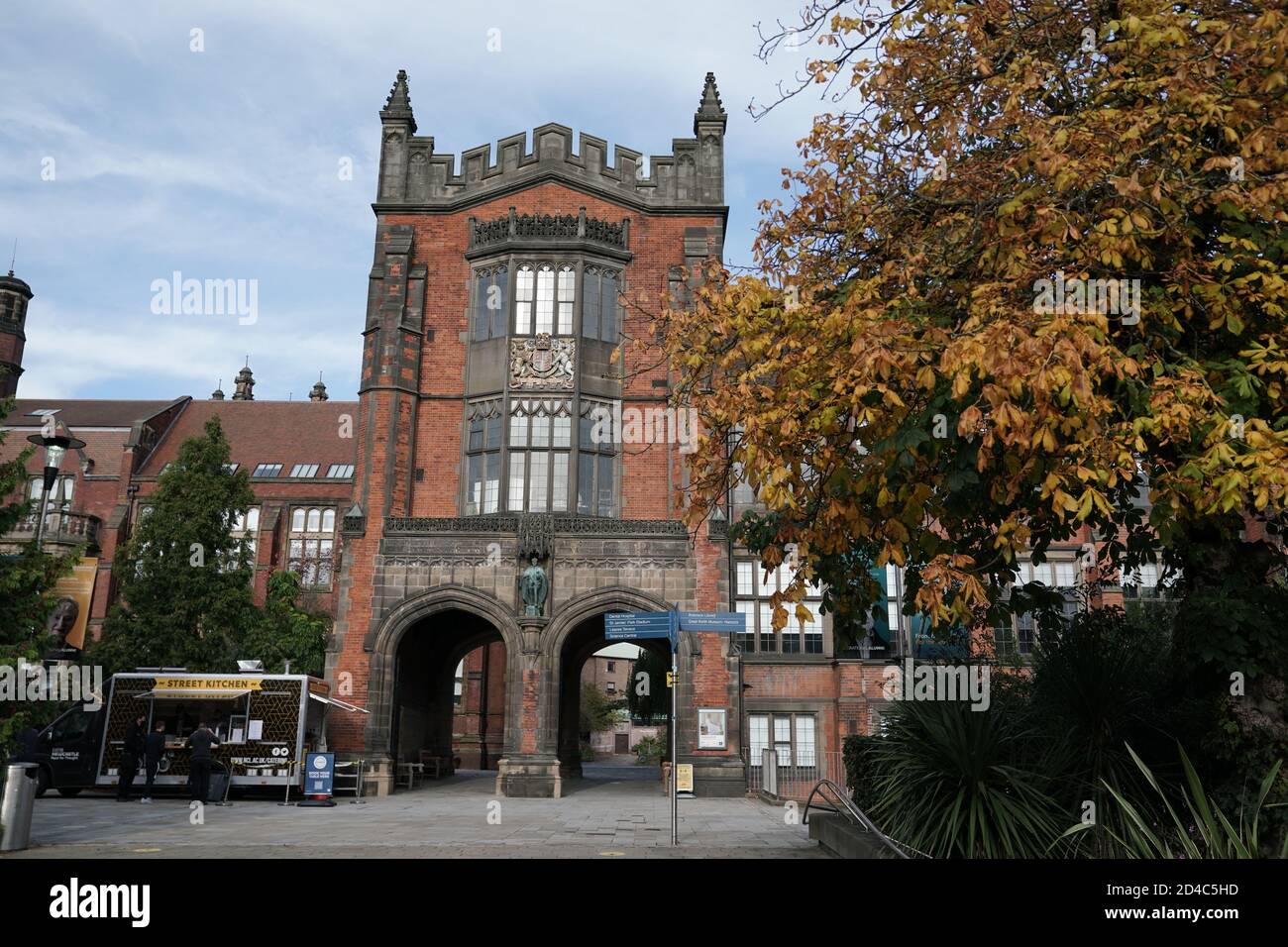 The Arches at Newcastle University in Newcastle Stock Photo - Alamy