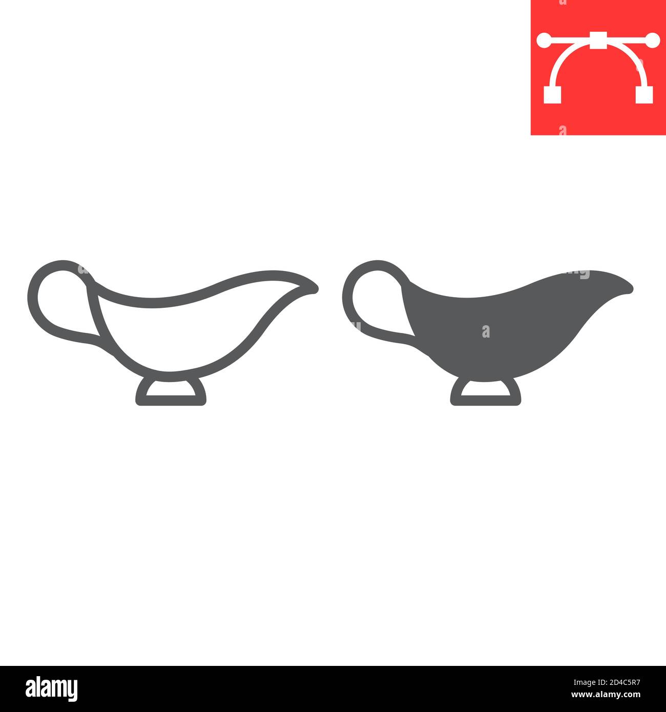 Pouring gravy Stock Vector Images - Alamy