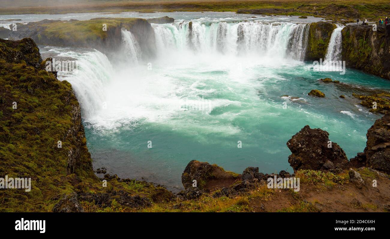 Icelandic godafoss waterfall hi-res stock photography and images - Alamy
