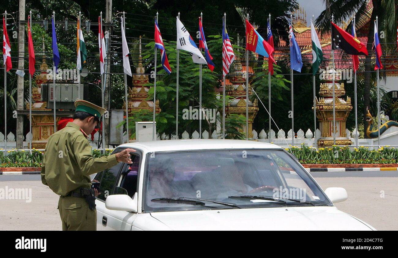 Police vientiane laos hi-res stock photography and images - Alamy