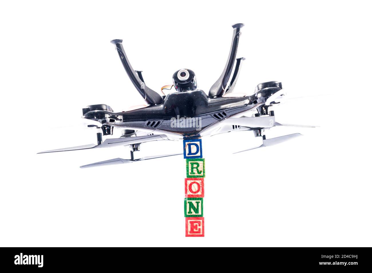 Modern Technology Copter closeup Aircraft Drone Stock Photo - Alamy