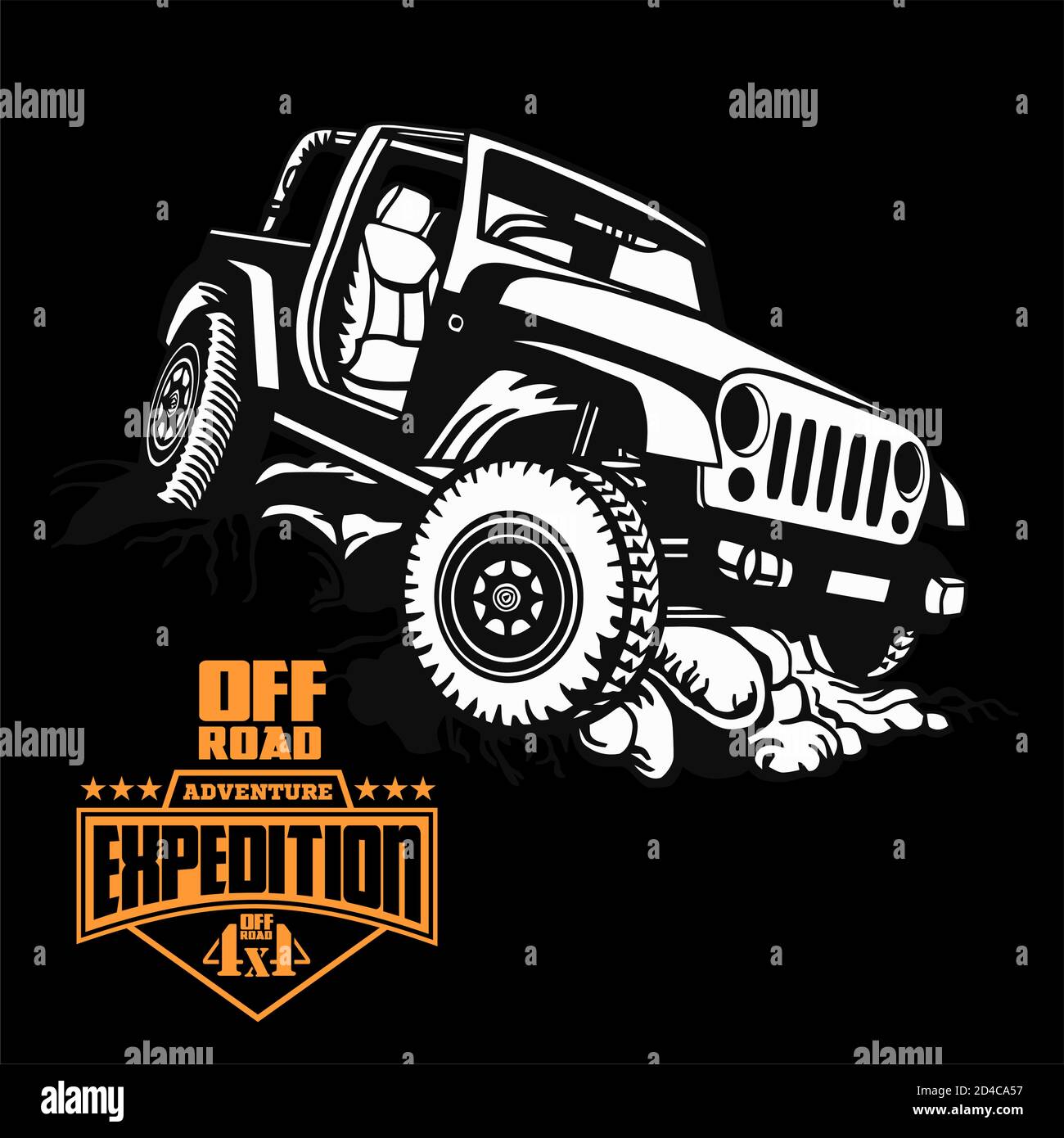 Suv equipment Stock Vector Images - Alamy