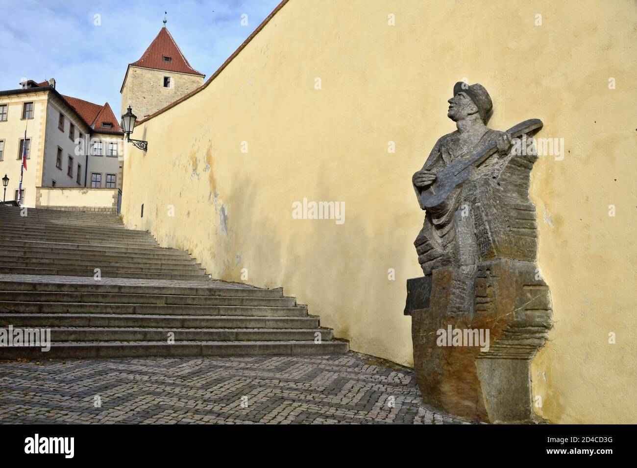 An Old Castle Stairs, a set of 121 stairs which connect the Lesser Town ...