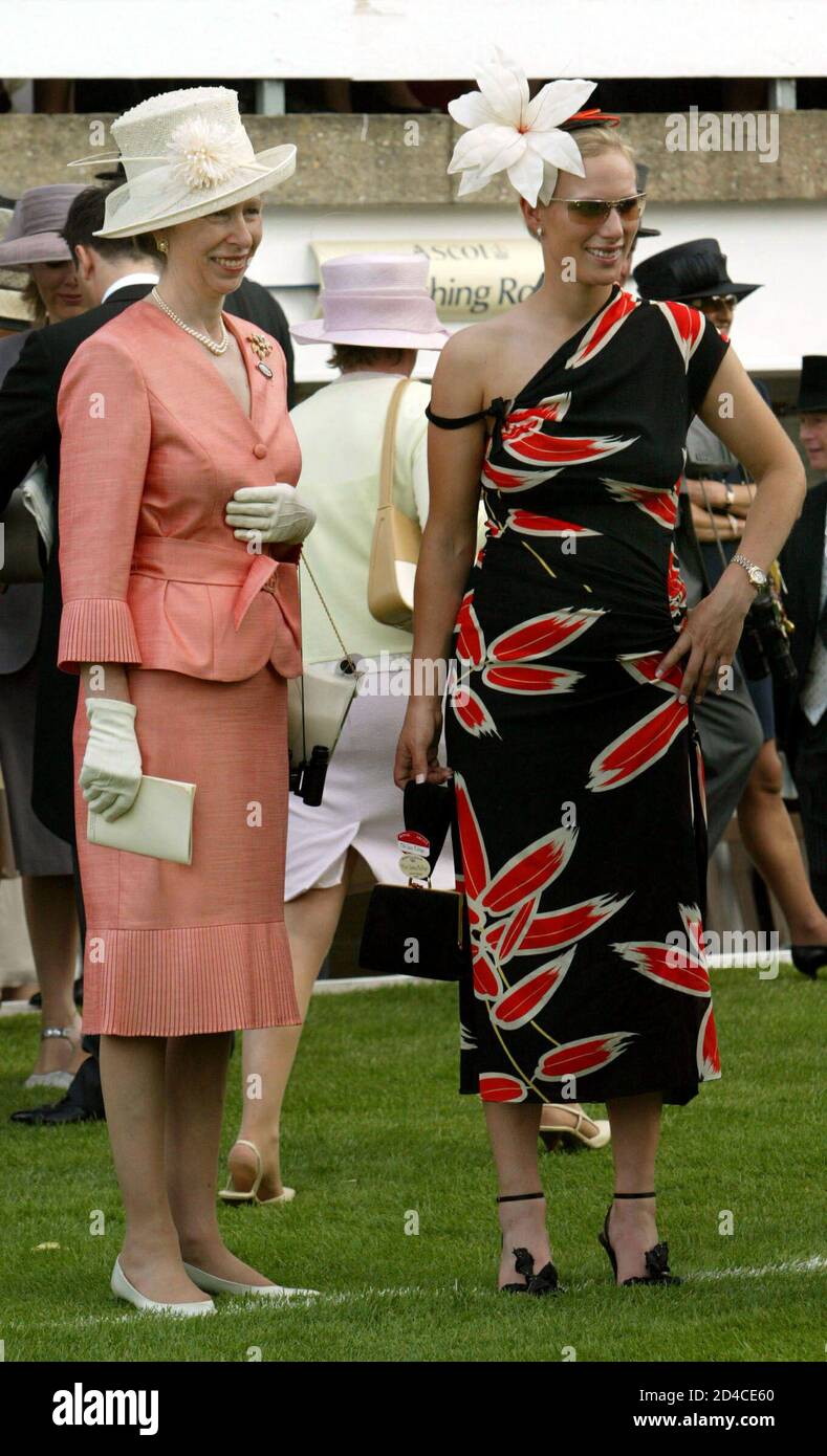Her Daughter Zara Phillips High Resolution Stock Photography and Images ...